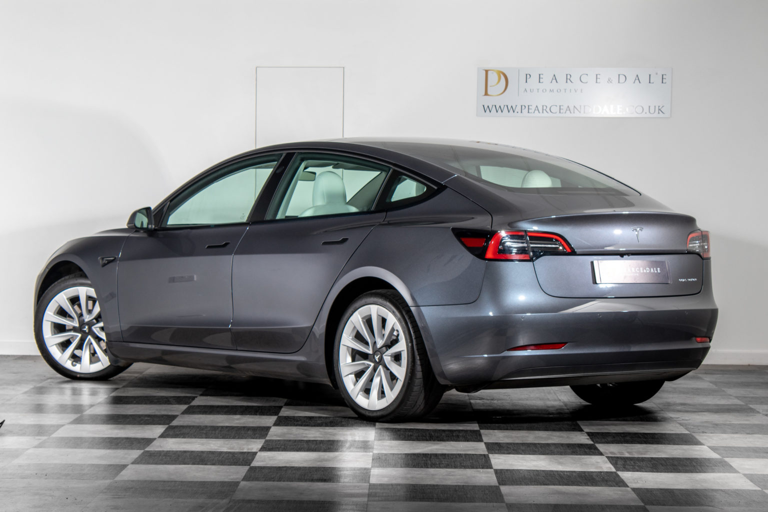 Tesla Model 3 Grey White Interior_02.2 - Pearce & Dale
